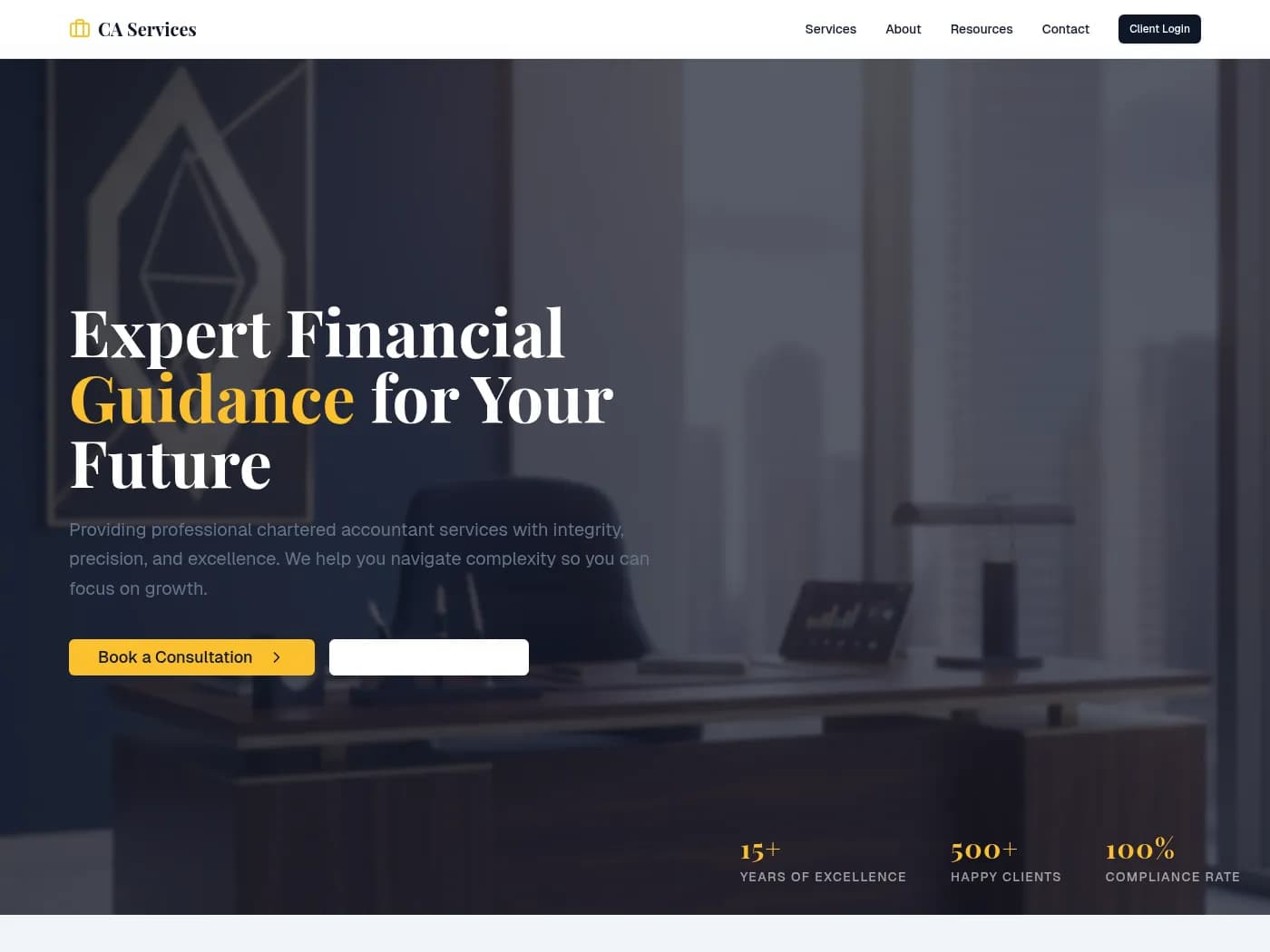 CA Services Portal