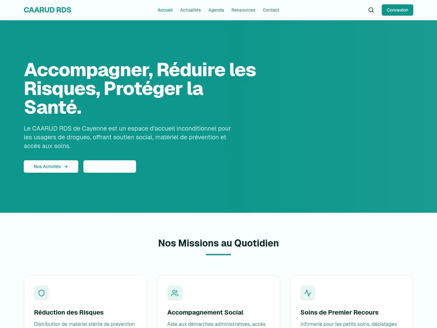 CAARUD RDS Pro Site