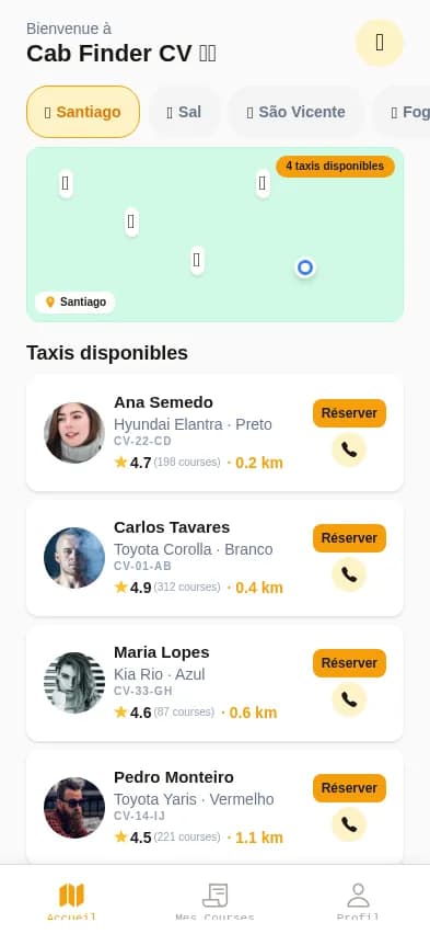 Cab Finder Cape Verde