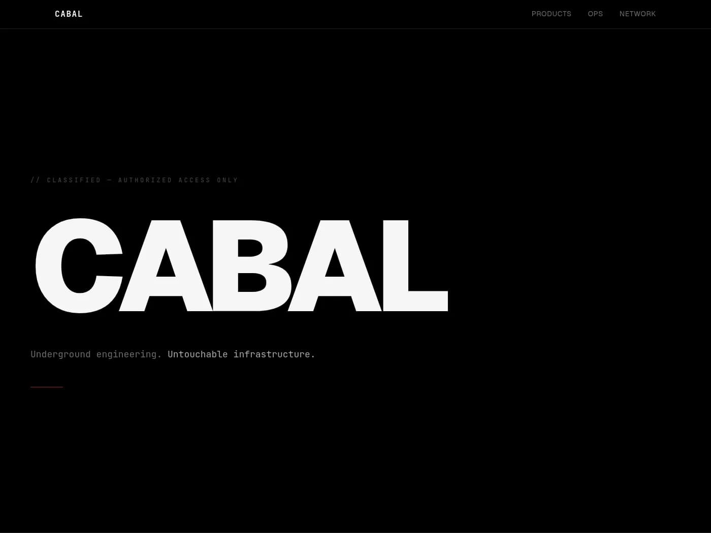 CABAL Landing Terminal