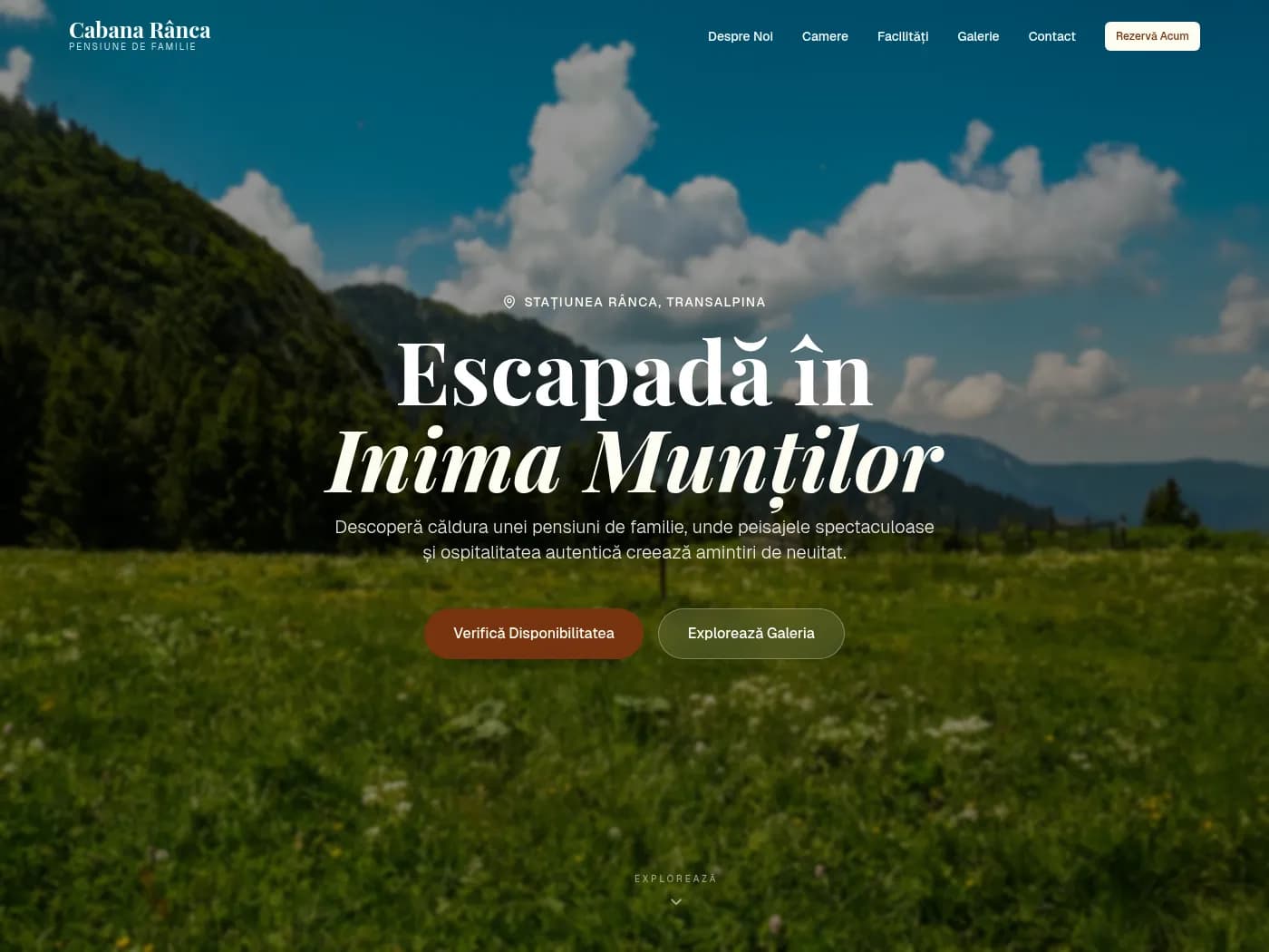 Cabana Ranca Promo Site