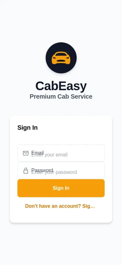 CabEasy App