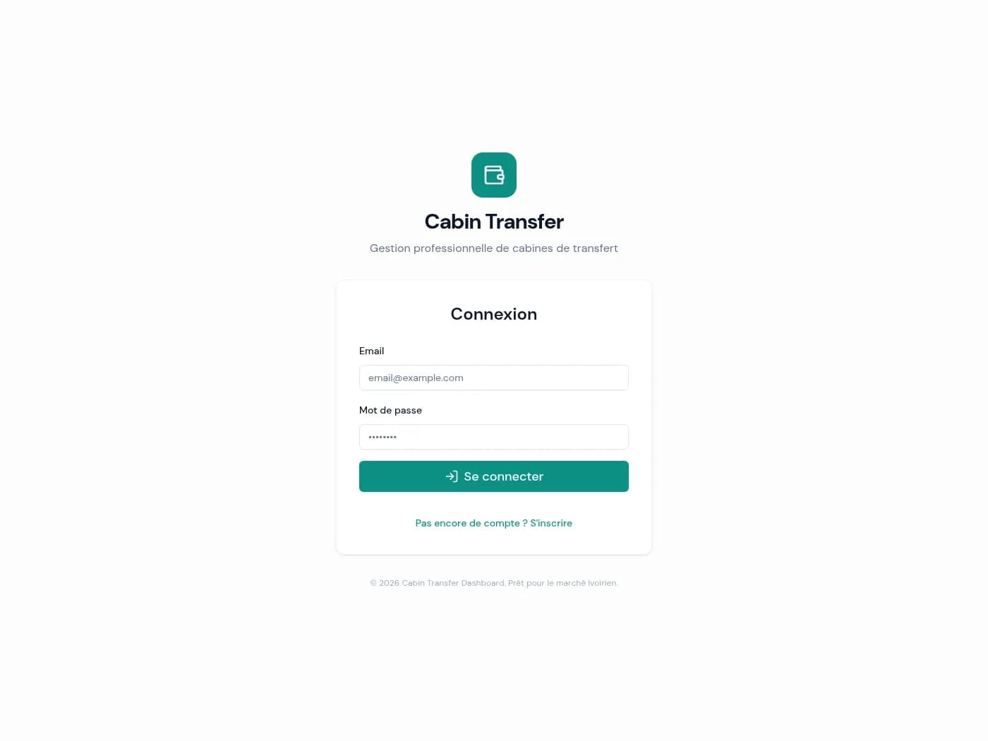 Cabin Transfer Dashboard