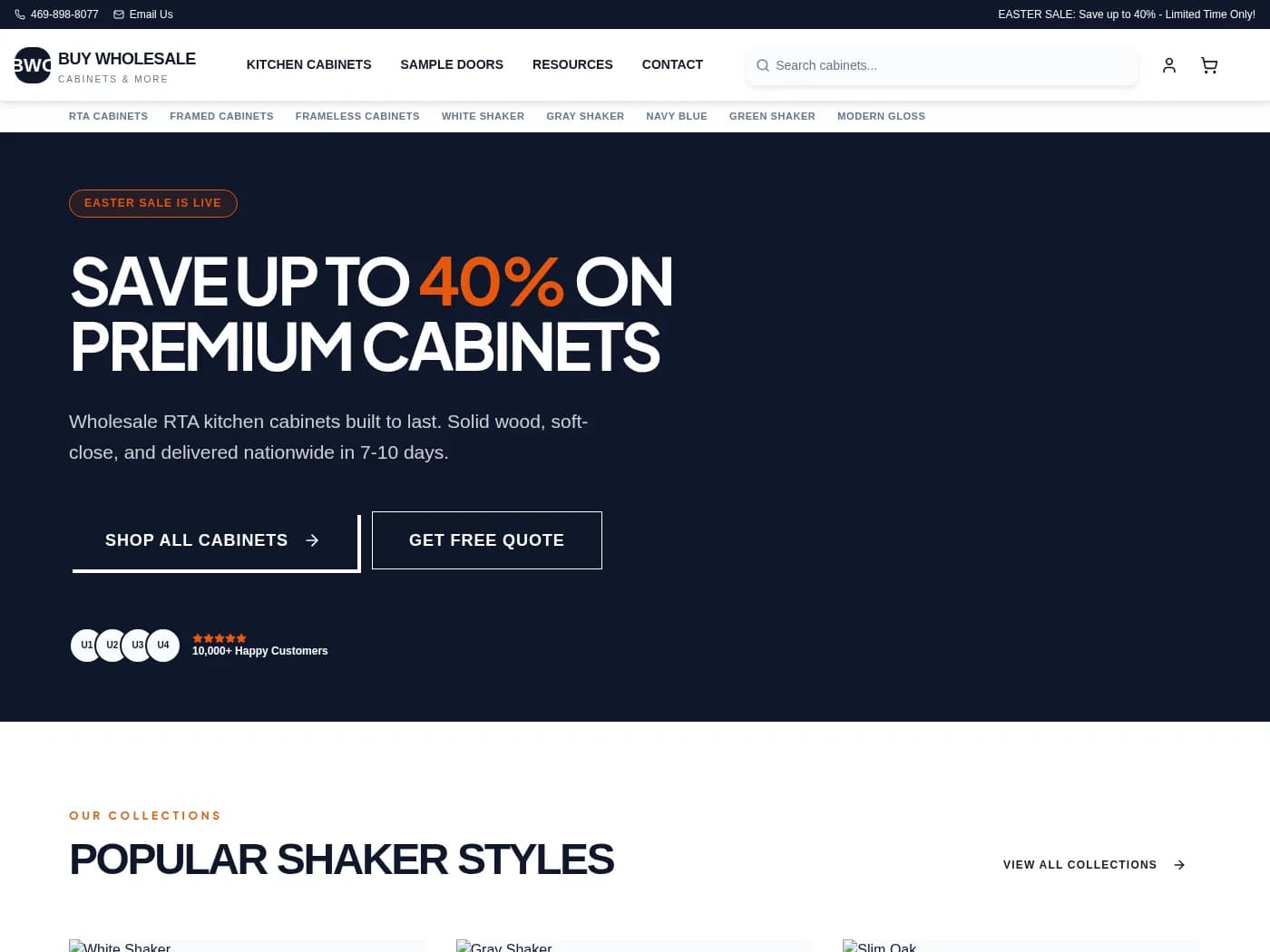 Wholesale Cabinets Clone