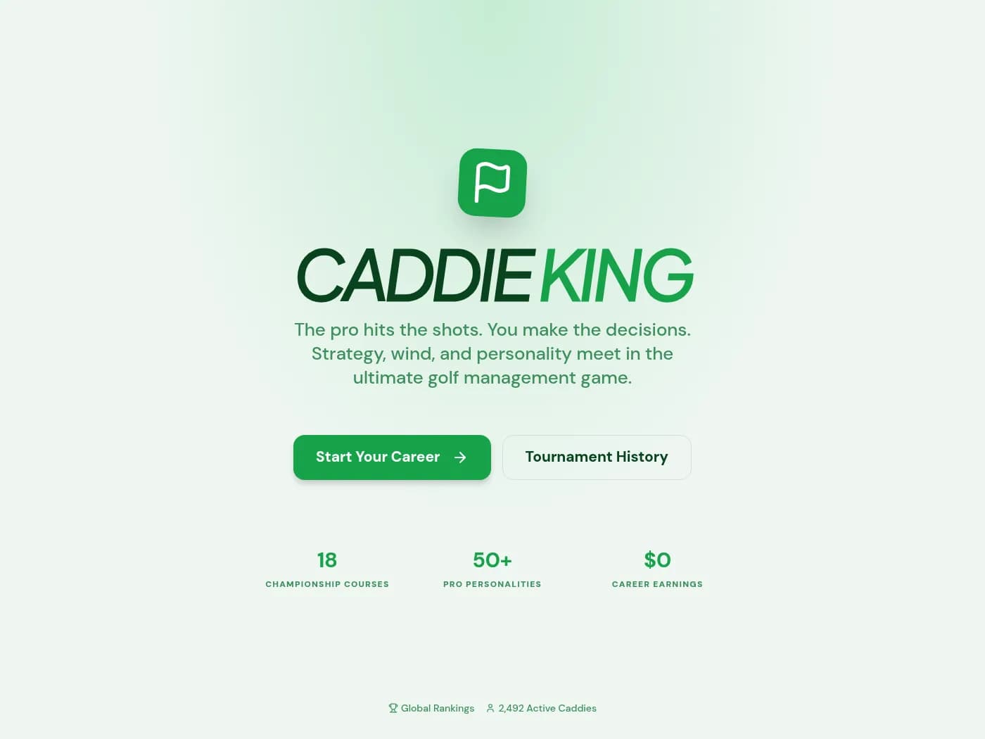 Caddie King