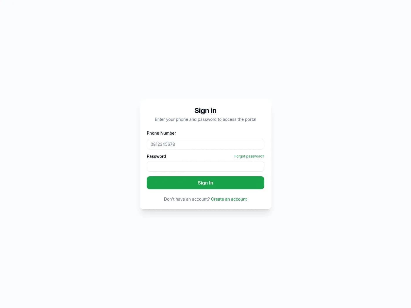 CaddieConnect Portal