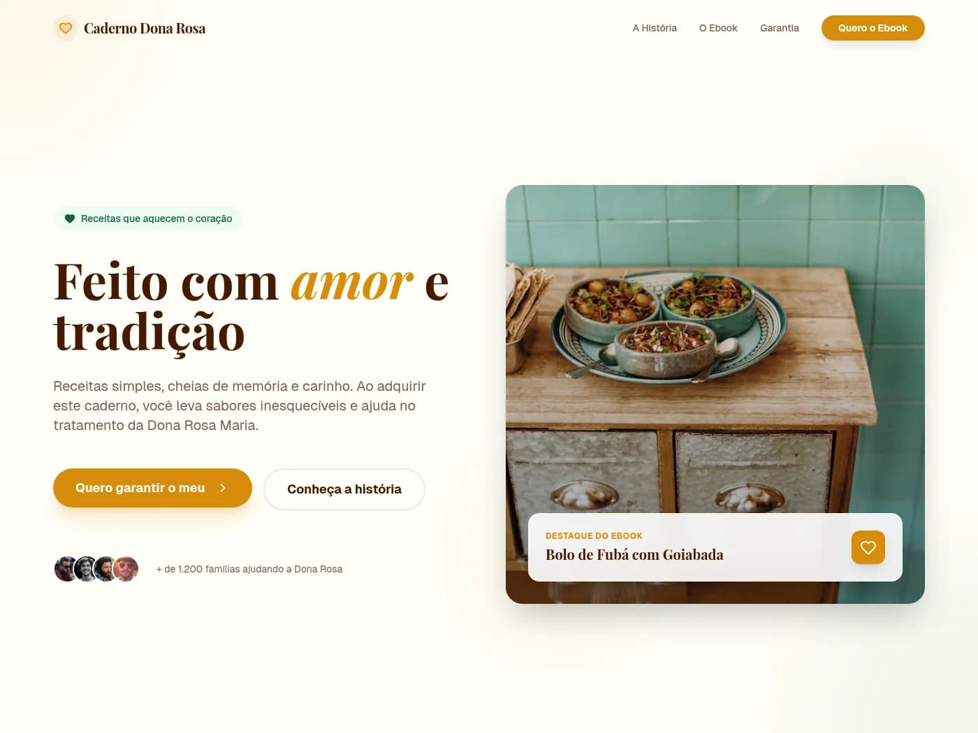 Caderno de Receitas Web