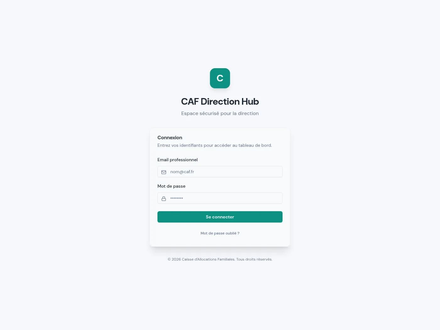 CAF Direction Hub