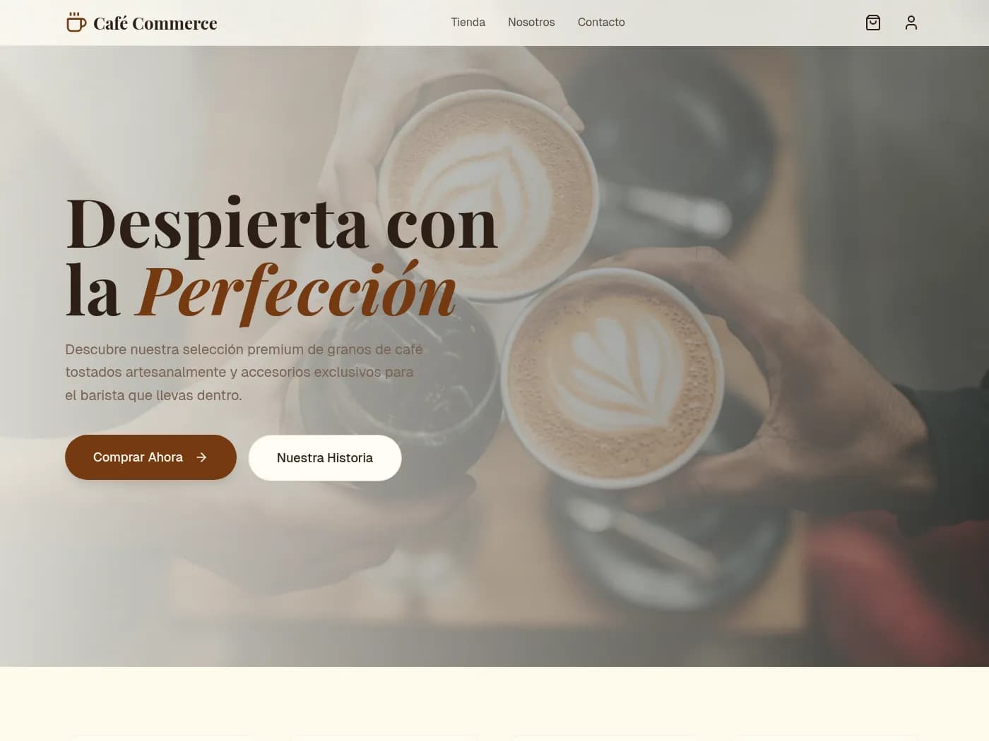 Café Commerce Web