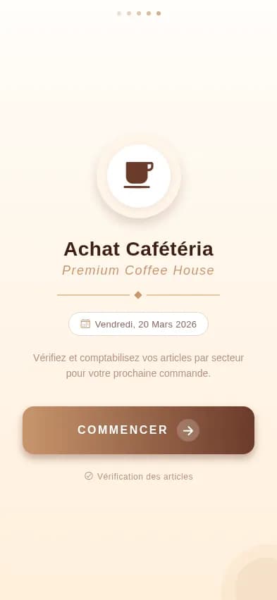 Café Stock Checker