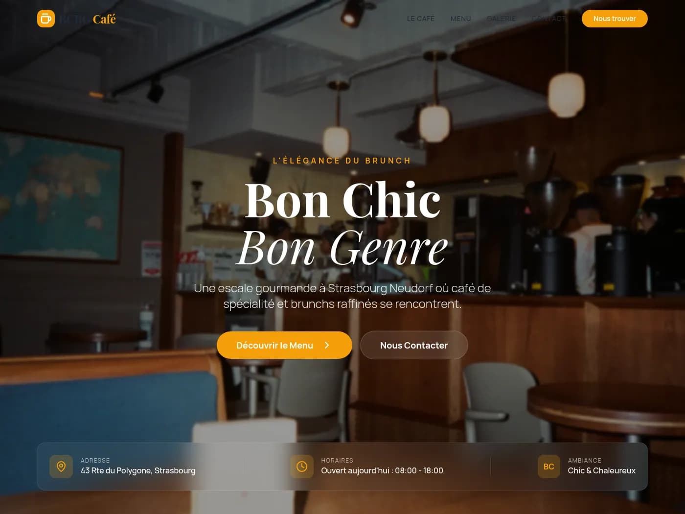 Café Vitrine Web