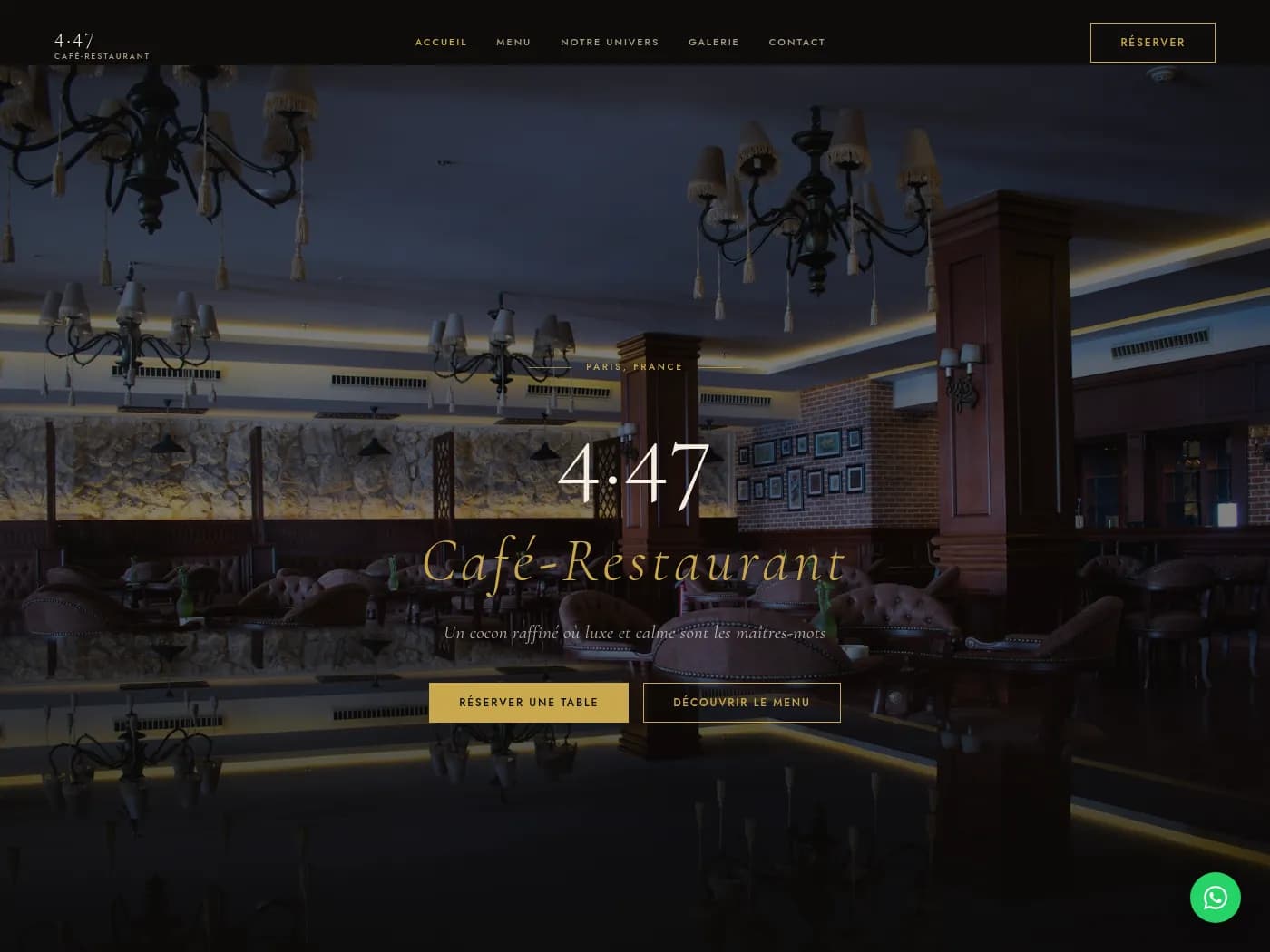 Café 4.47 Luxe Web