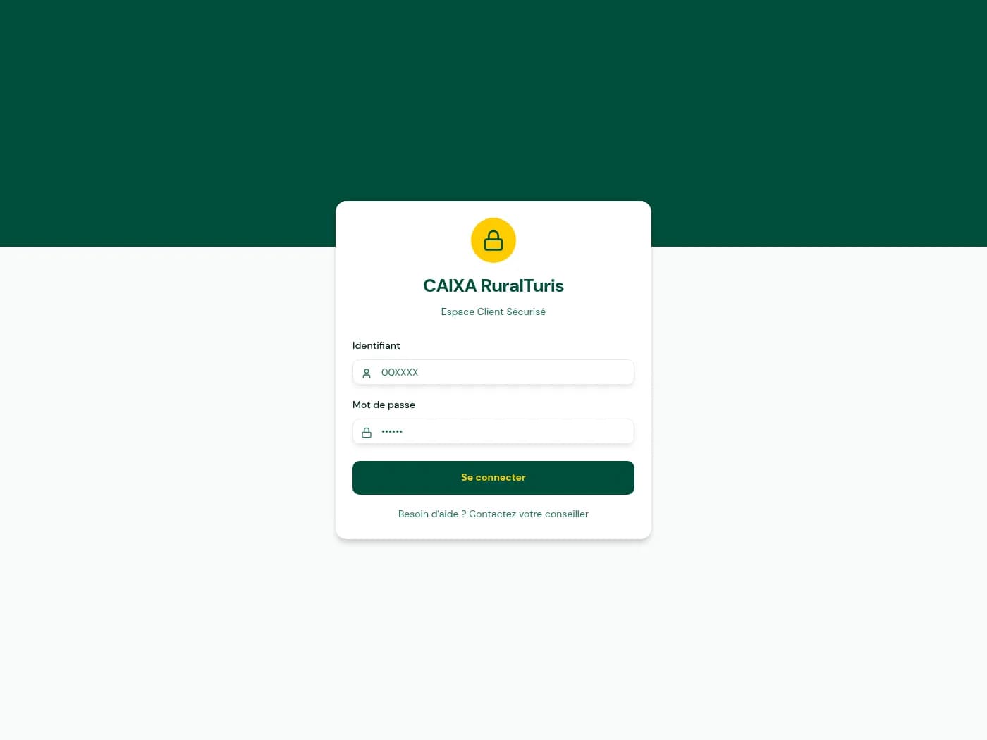 CAIXA RuralTuris Portal