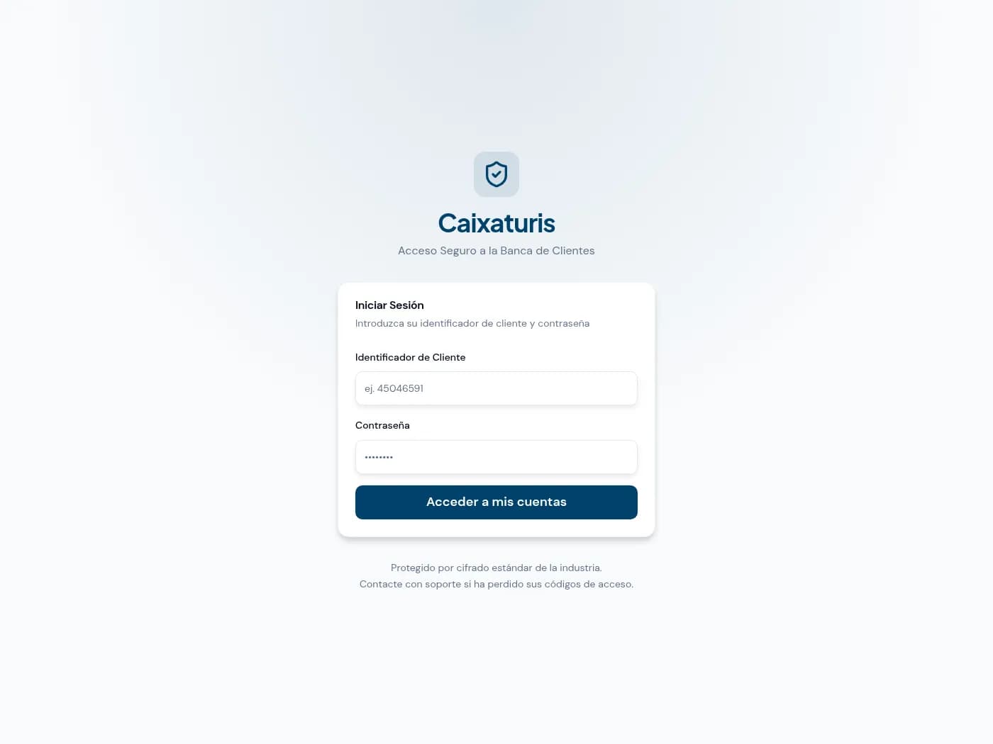 Caixaturis Client Portal