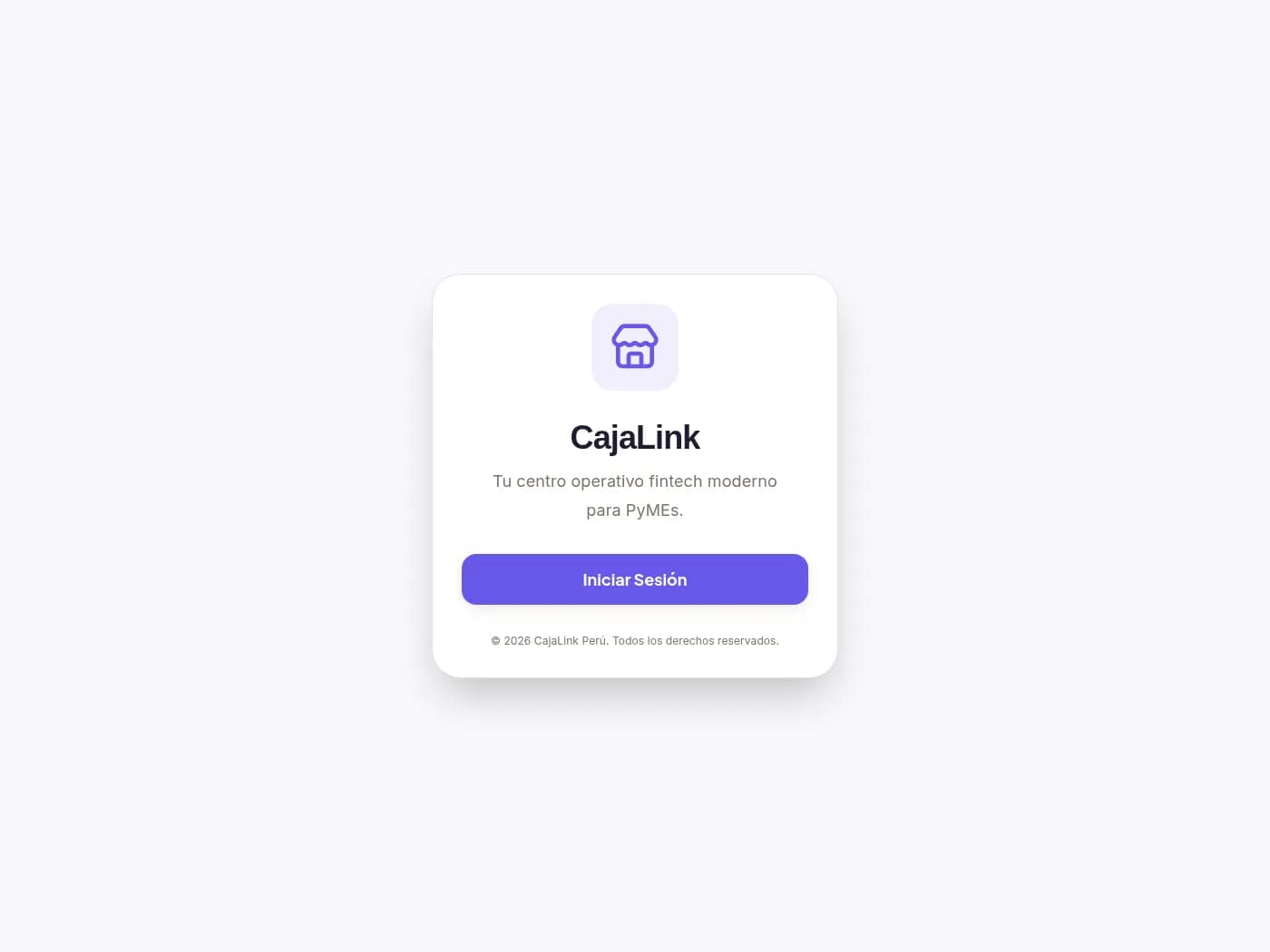 CajaLink Web Platform