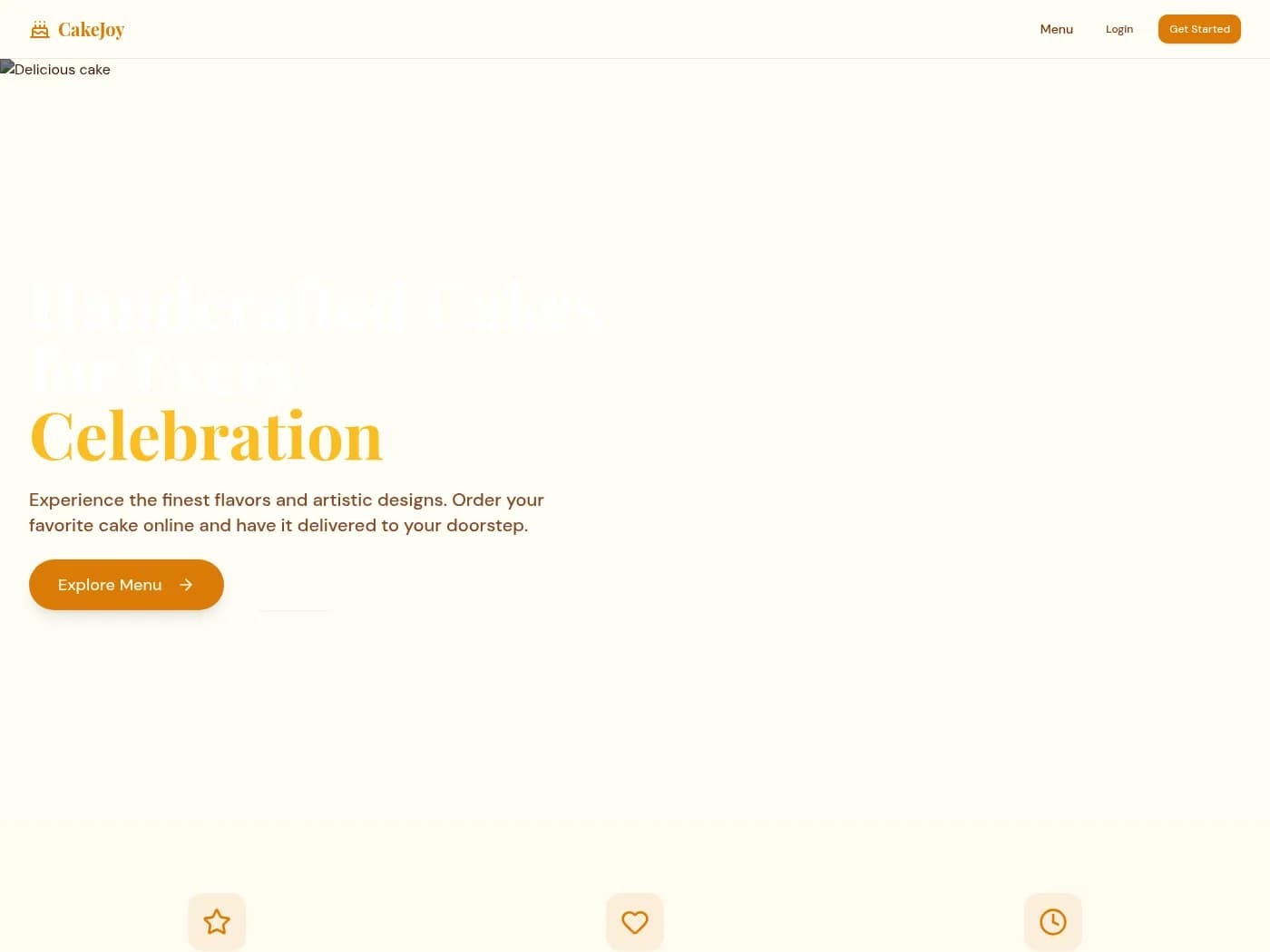 Cake Shop Portal
