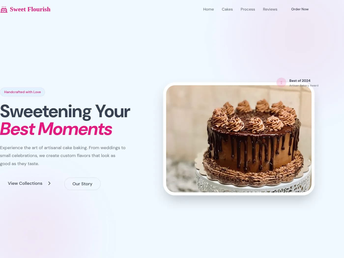Cake Shop Website