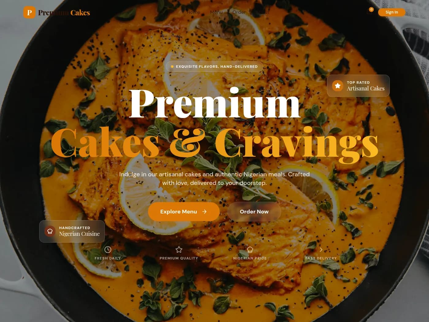 Premium Cakes & Cravings