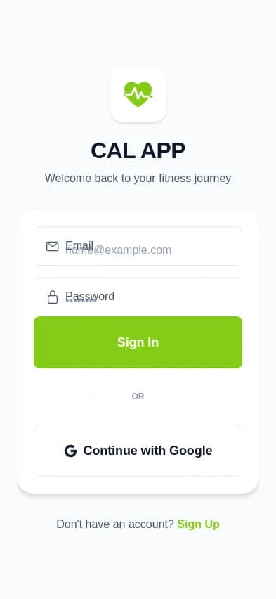 CAL APP - Fitness & Hoops Tracker