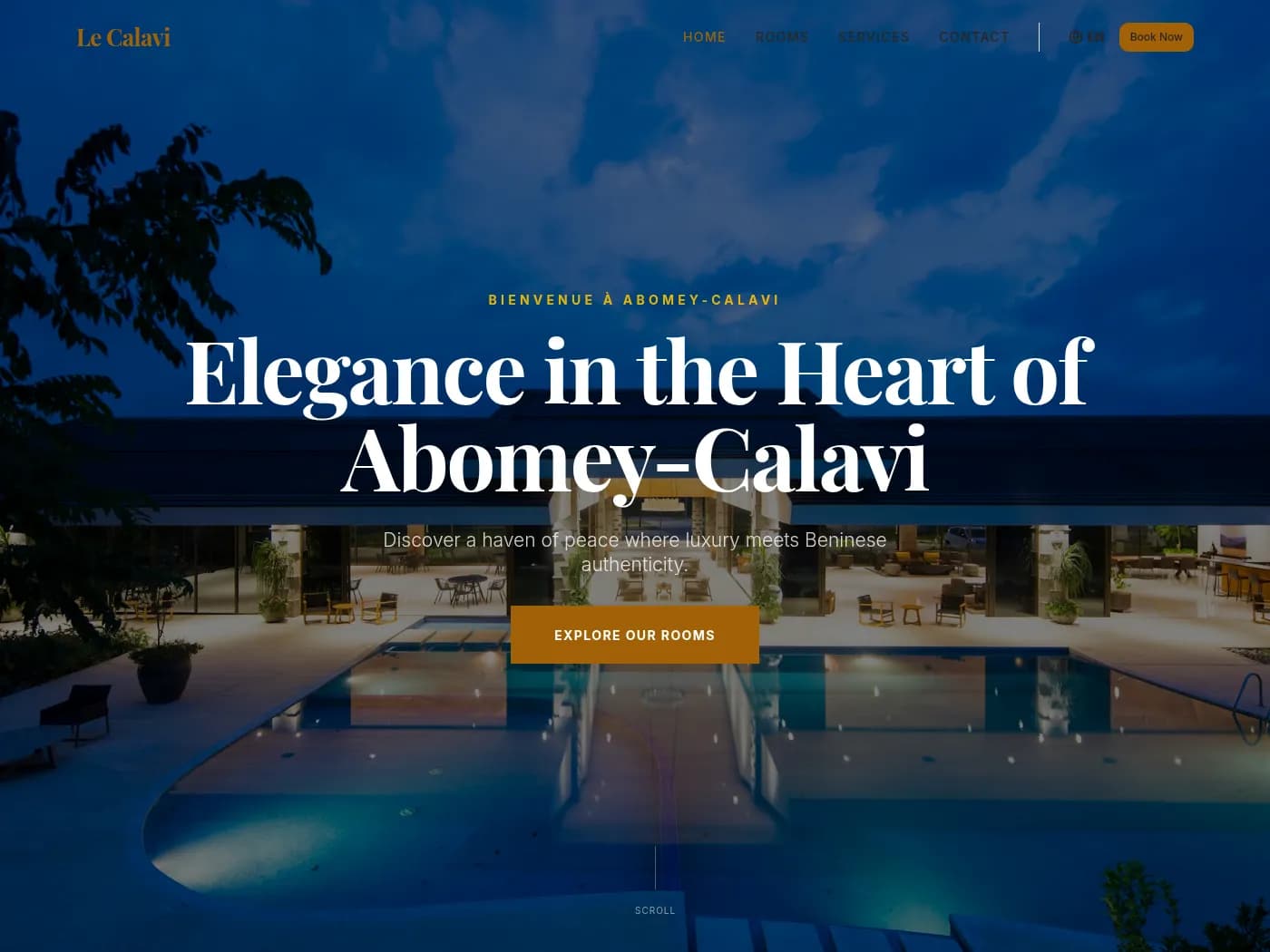 Calavi Hotel Web Portal