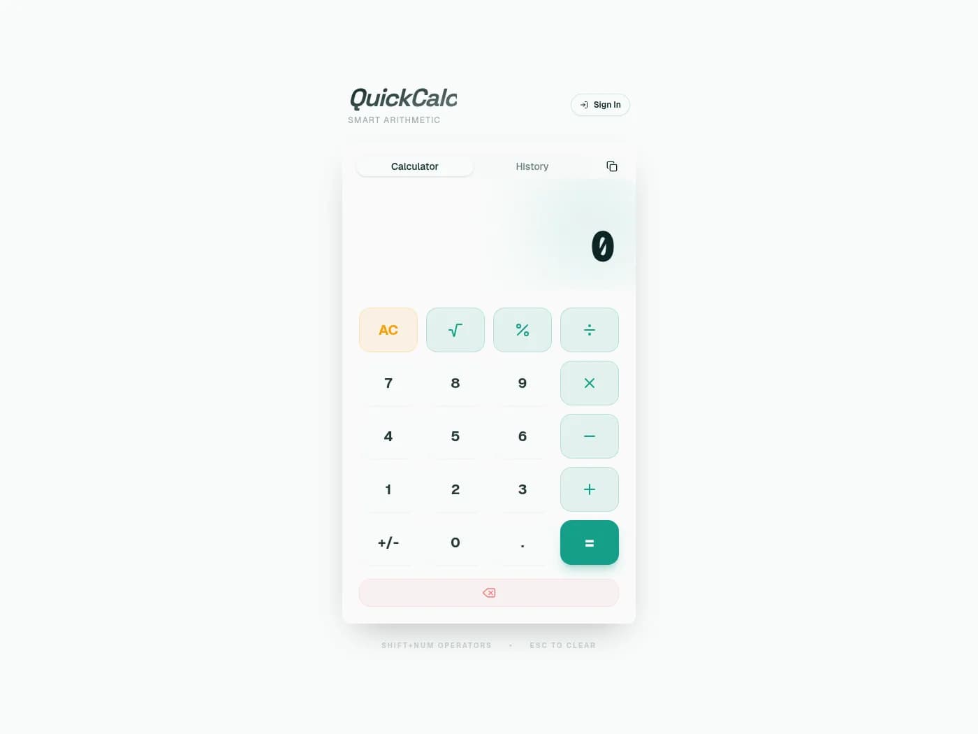 QuickCalc