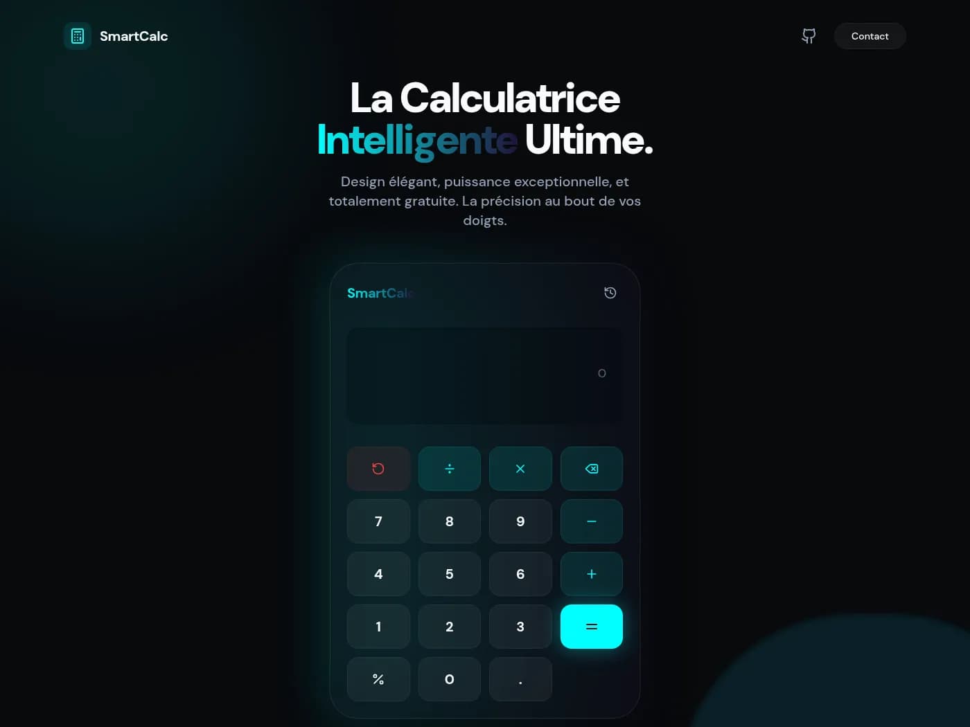 SmartCalc Web App
