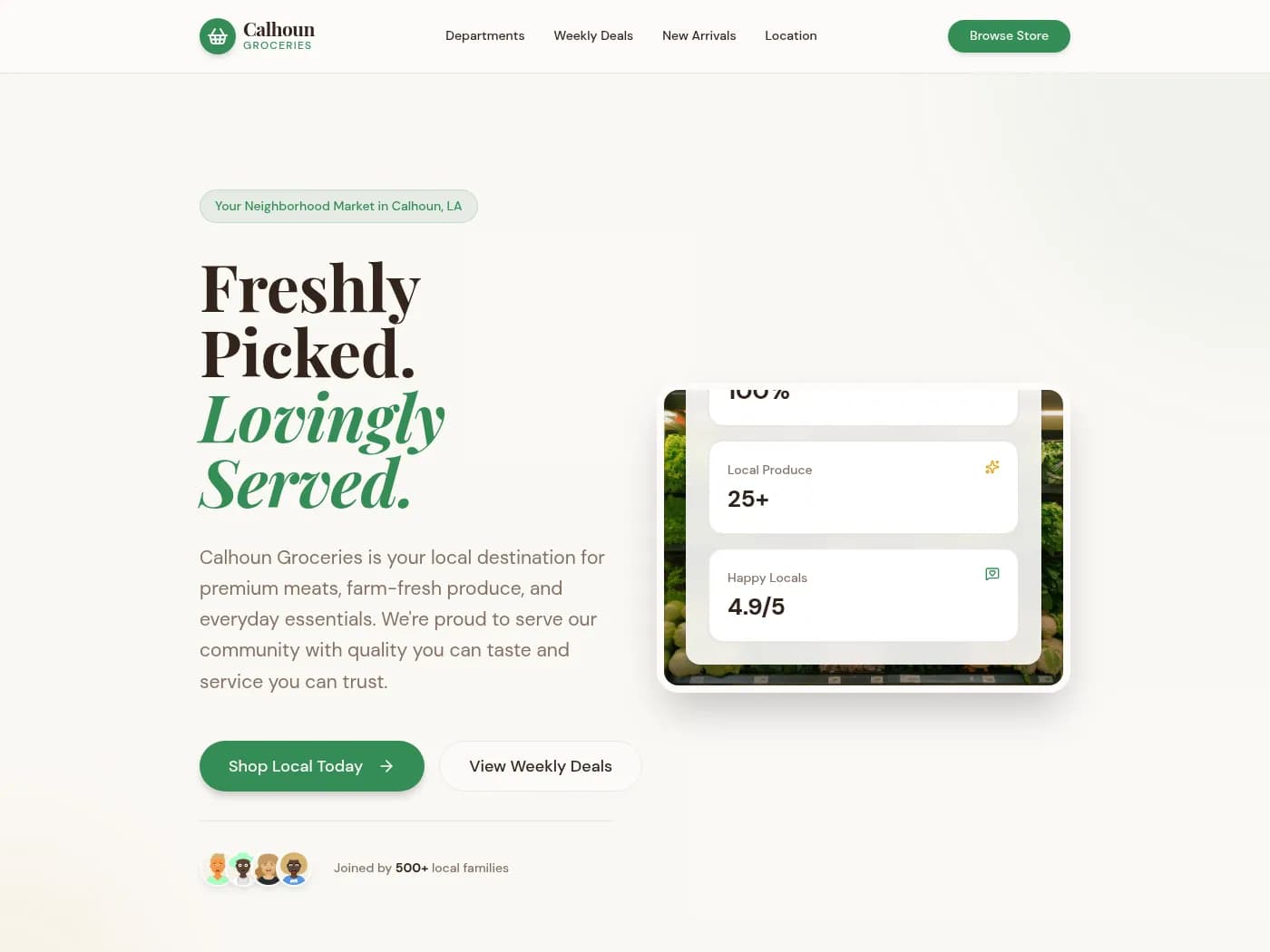 Calhoun Groceries Online
