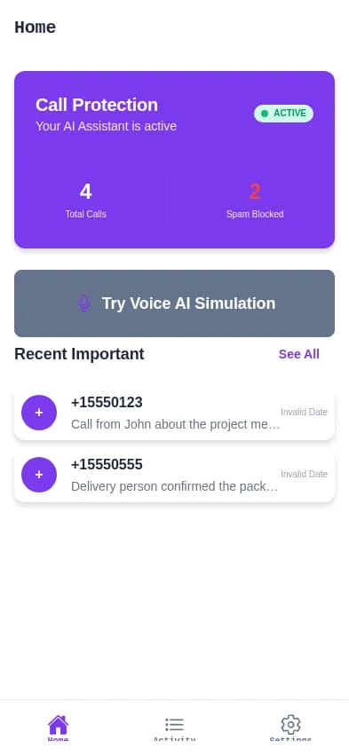 Call AI Assistant