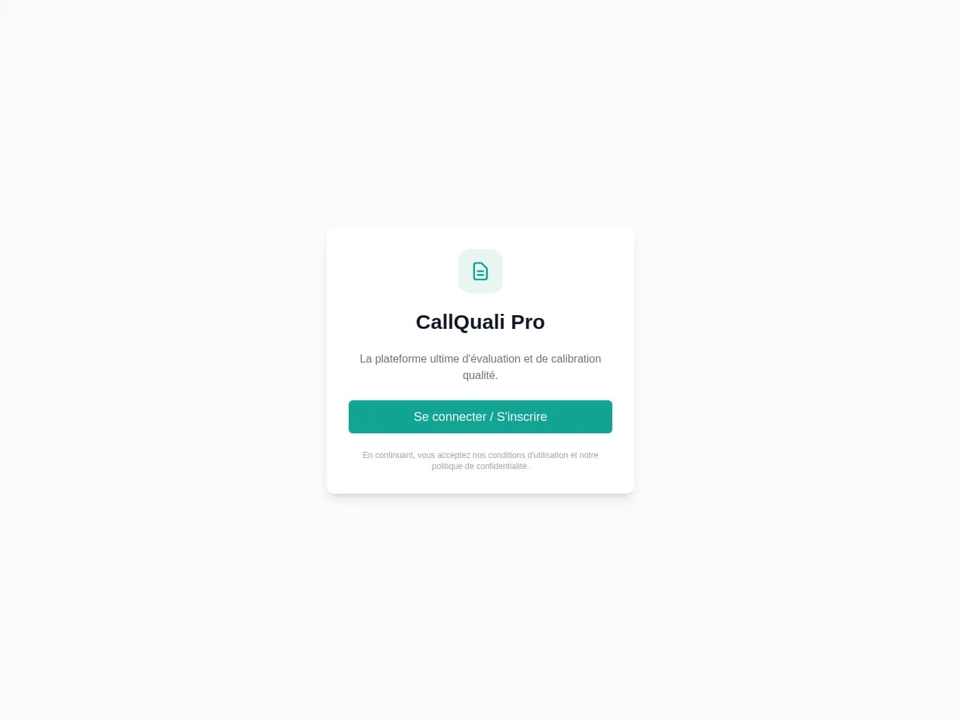 CallQuali Pro Enhanced