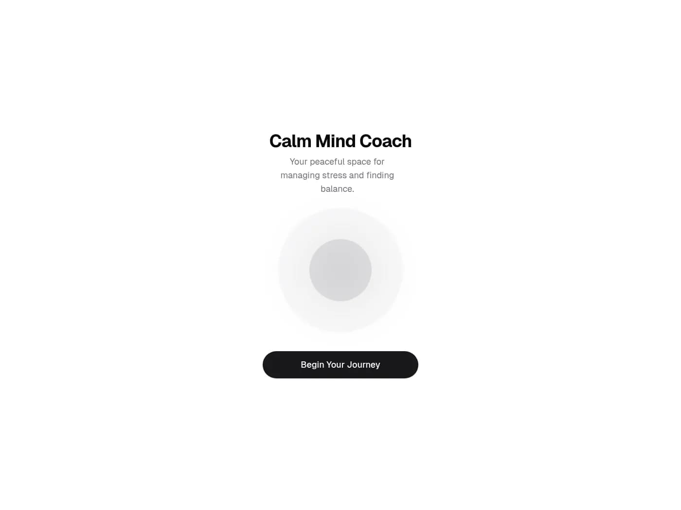 Calm Mind Coach