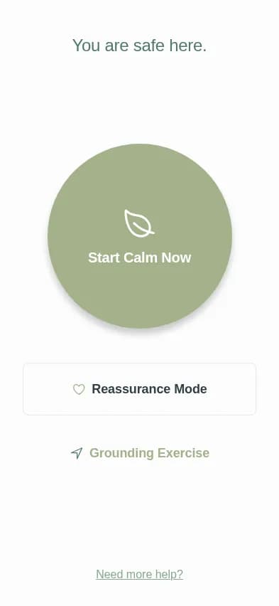 Calm Now iOS