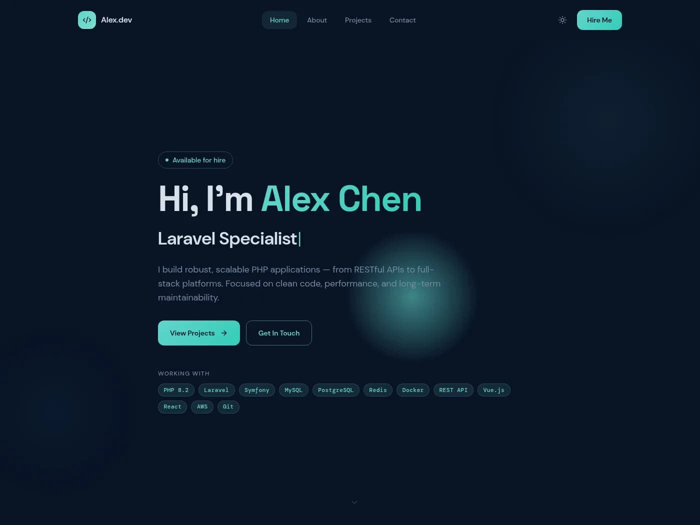 CalmPortfolio