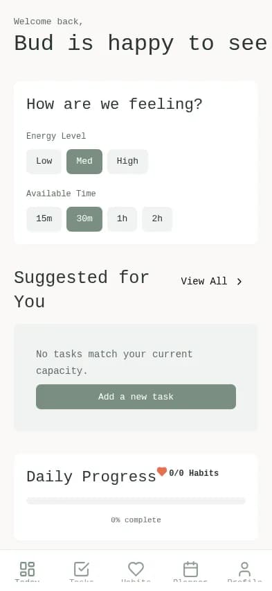 CalmFlow Life Assistant