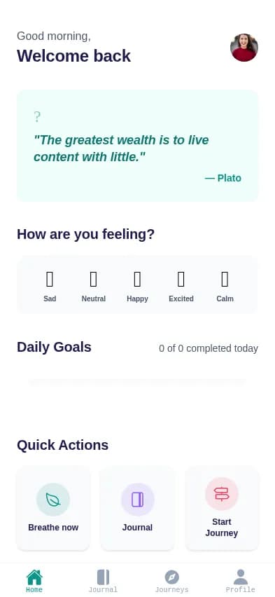 CalMind Wellness App