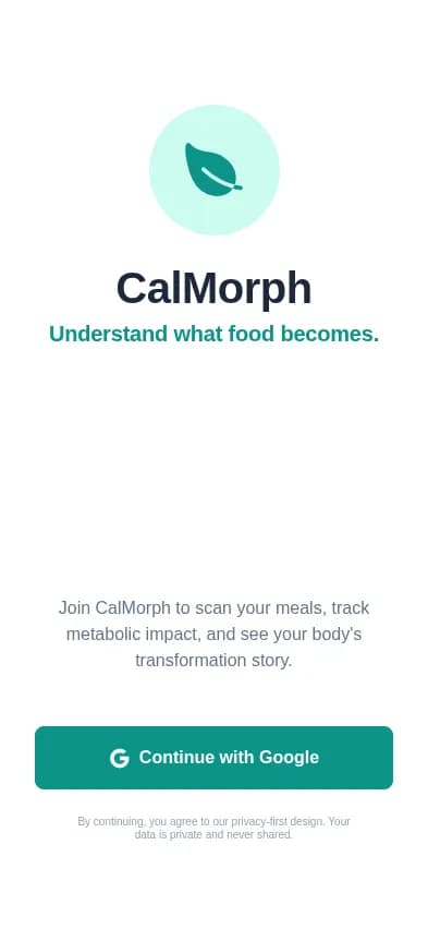 CalMorph: Food Transformation AI