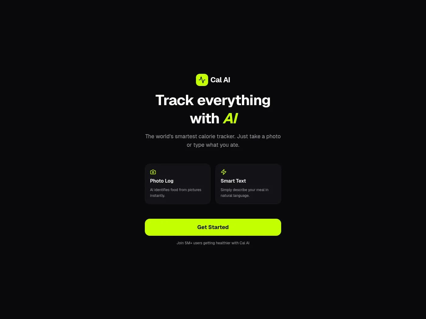 CalorieAI Tracker