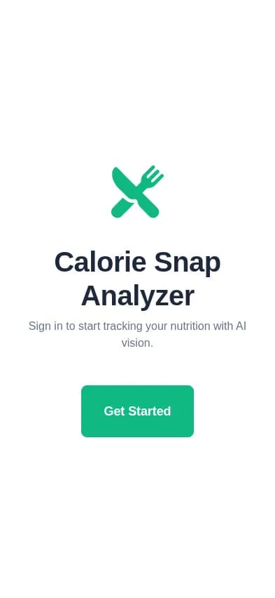 Calorie Snap Analyzer