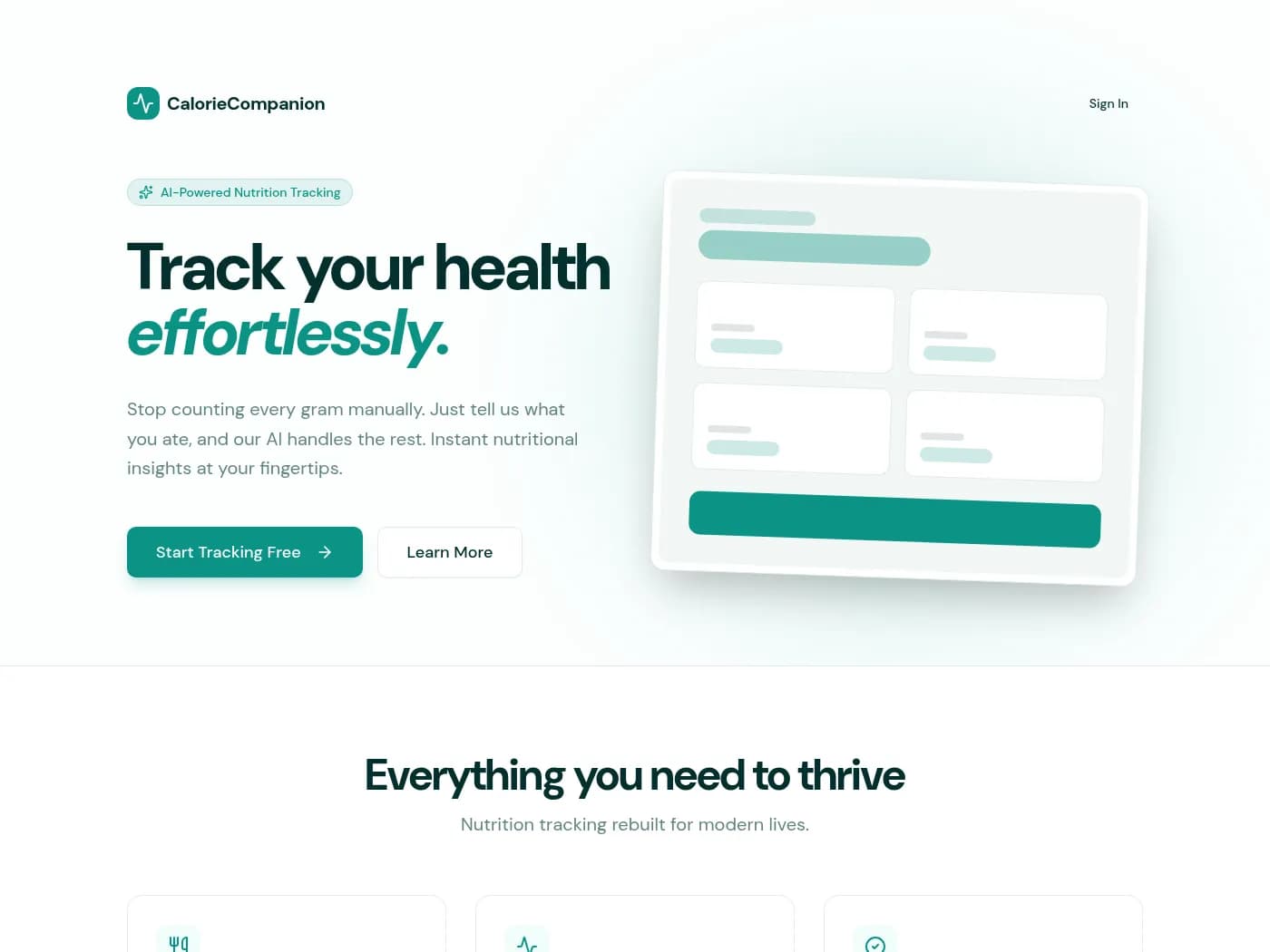 CalorieCompanion