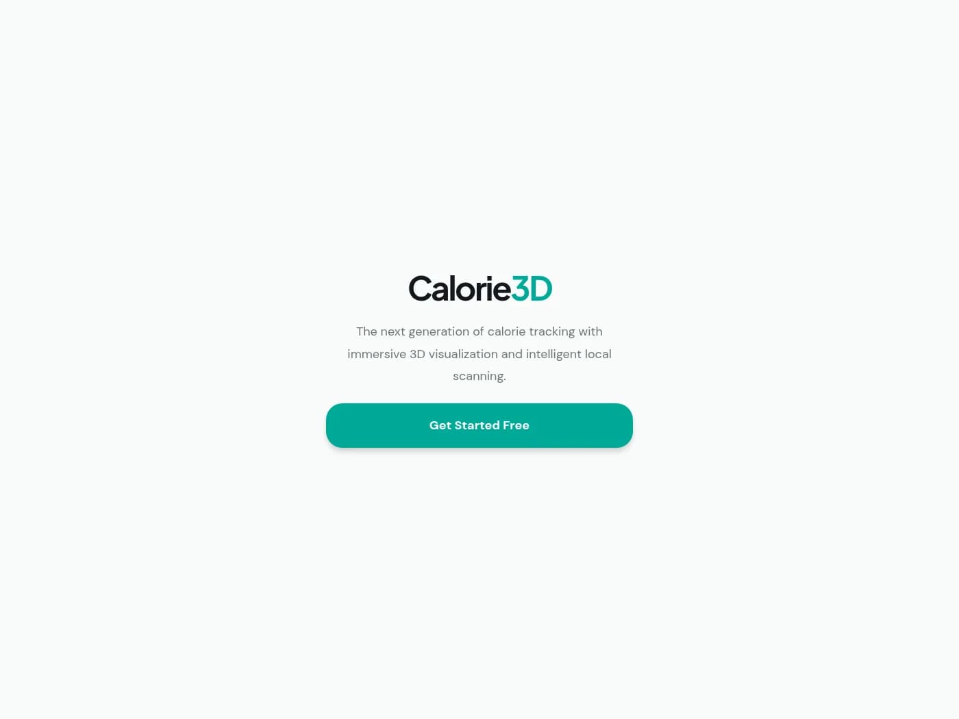Calorie3D Tracker