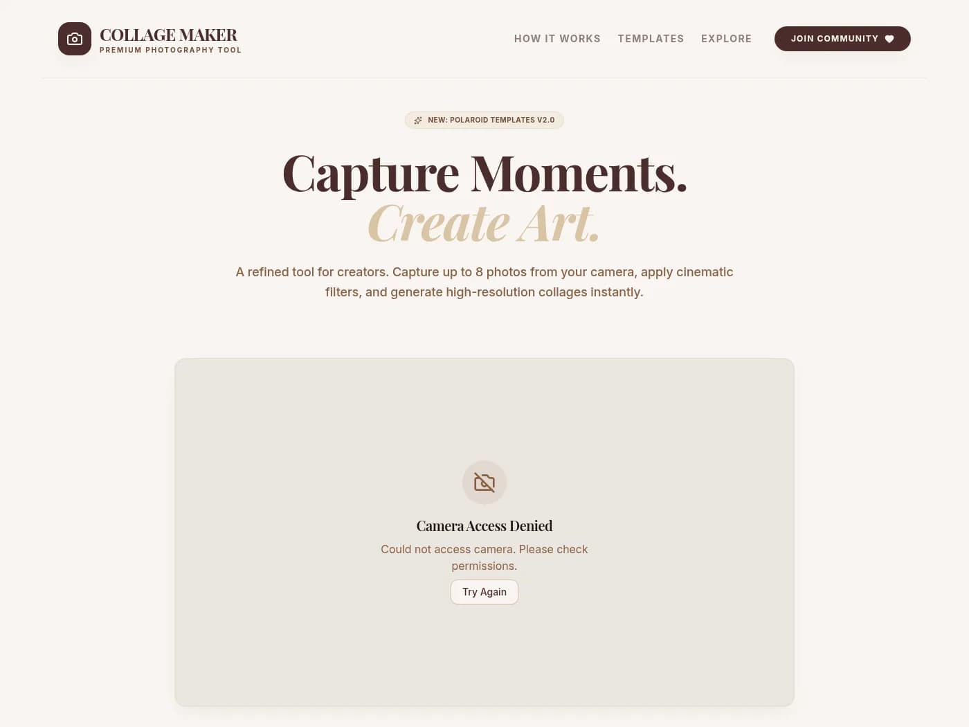 Camera Collage Maker