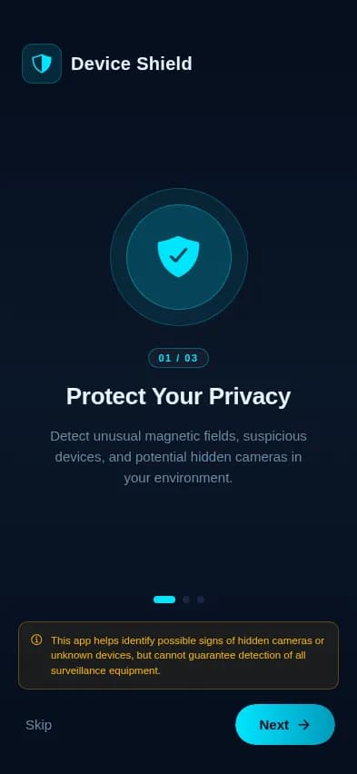 Hidden Camera & Device Shield