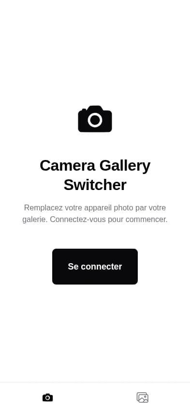 Camera Gallery Switcher