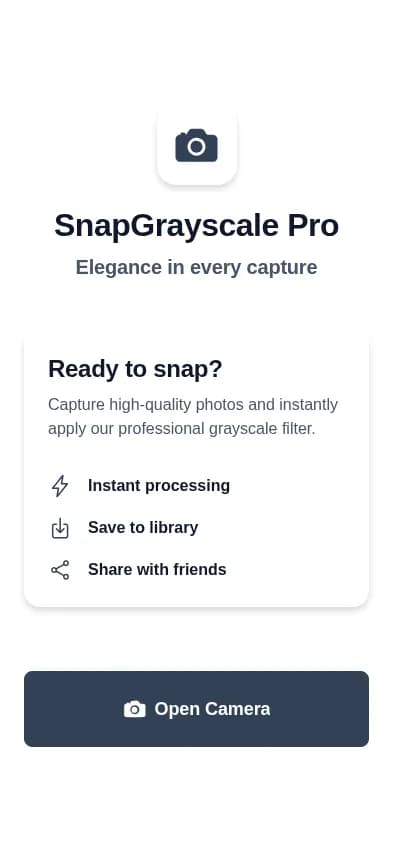 SnapGrayscale Pro