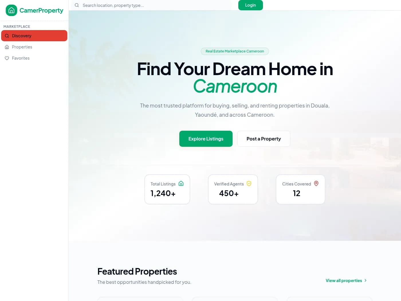 CamerProperty Marketplace