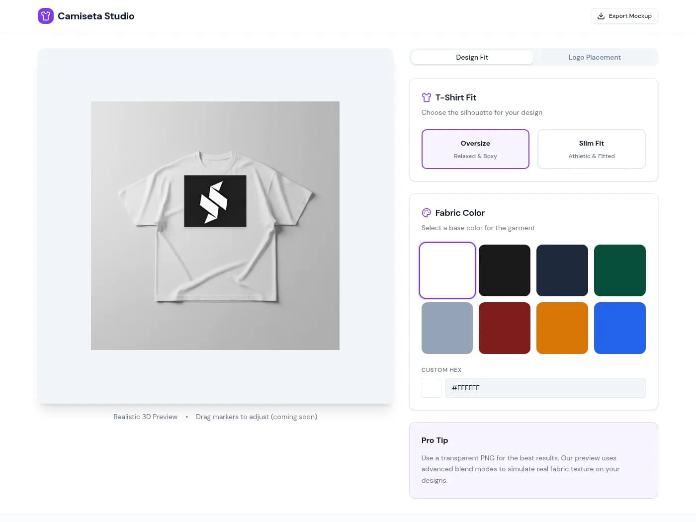 Camiseta Design Studio