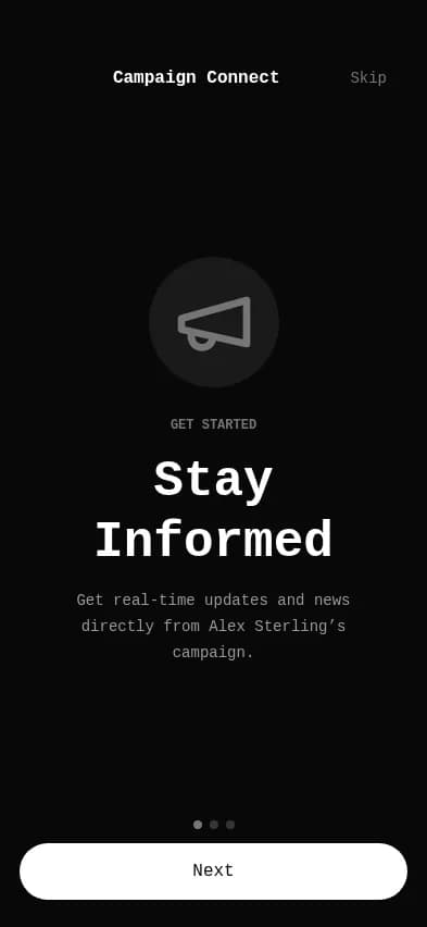 Campaign Connect App