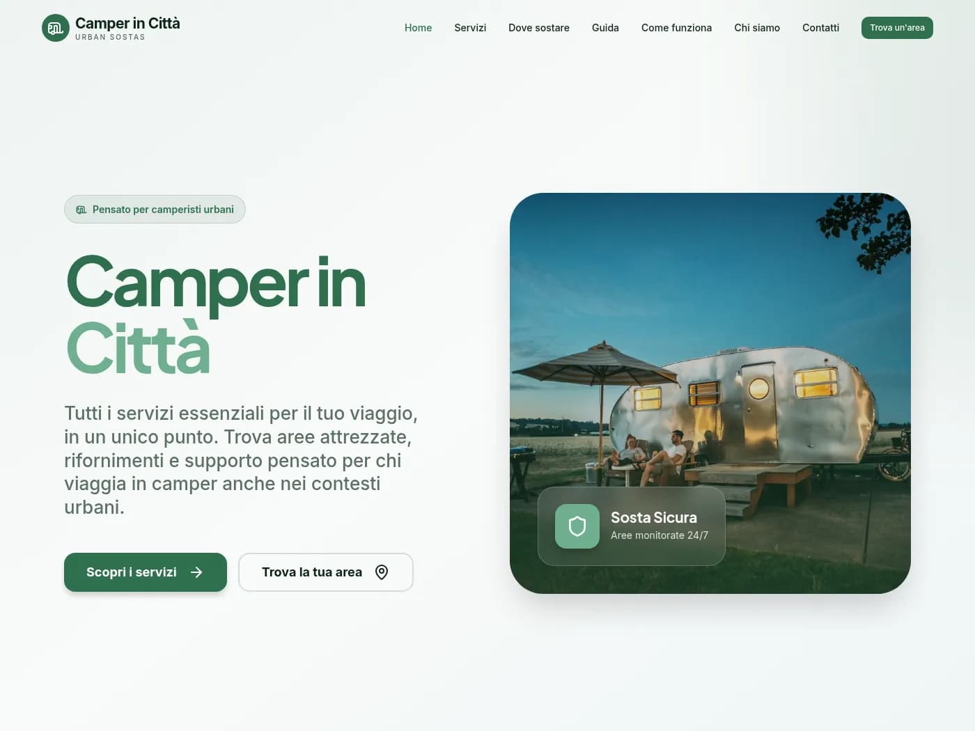 Camper In Città Web