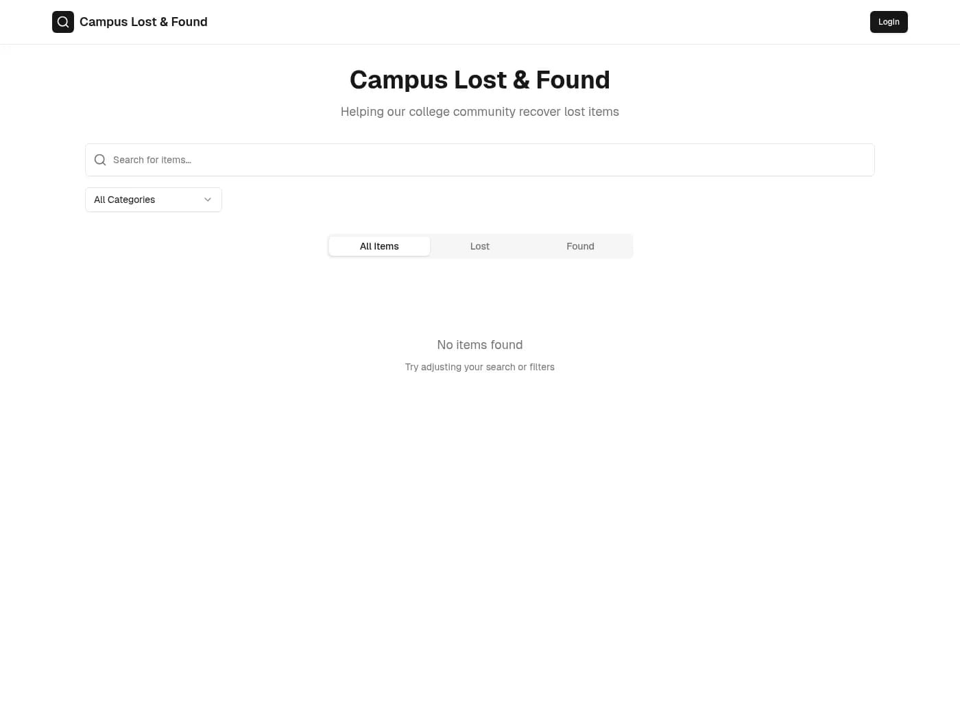 Campus Lost & Found