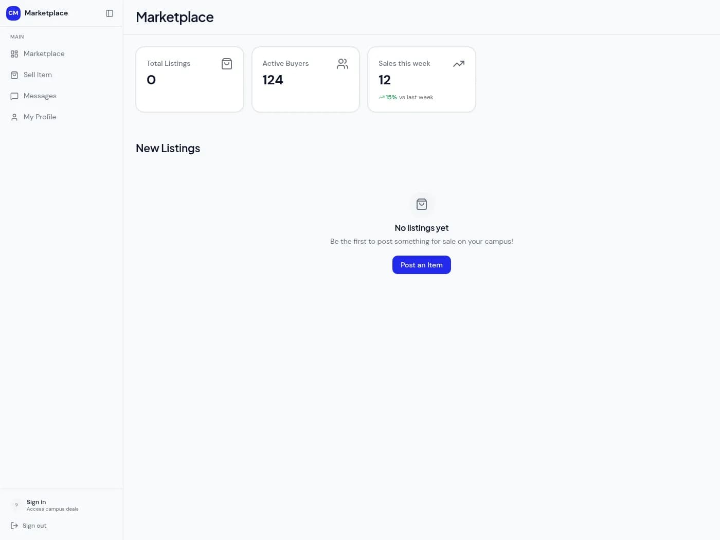 Campus Marketplace