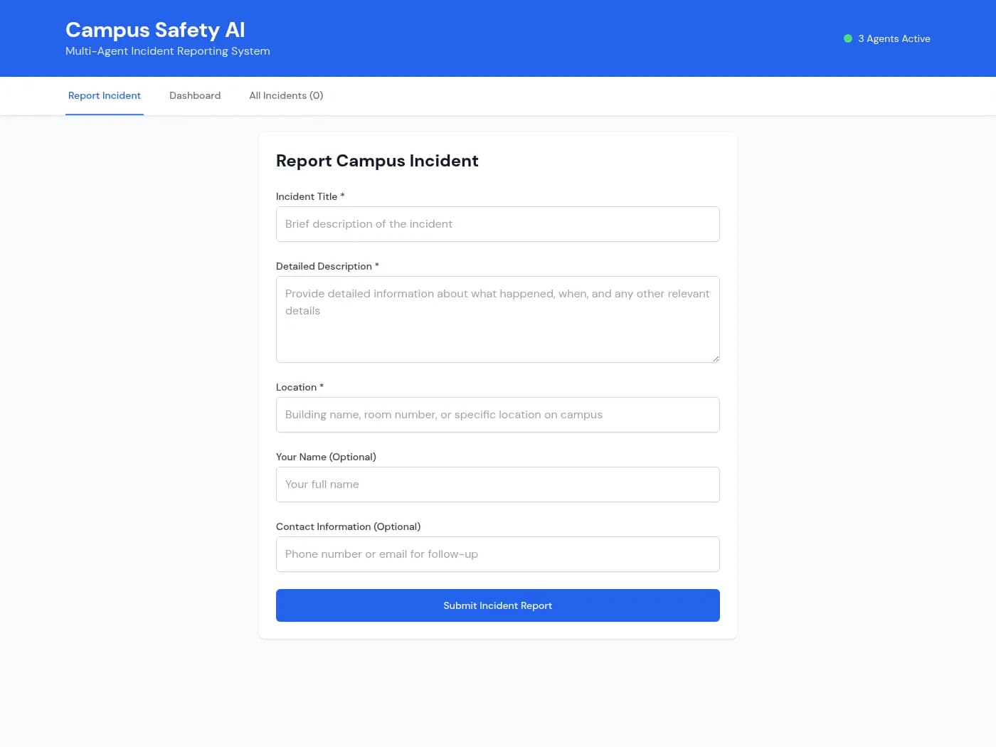 Campus Safety AI